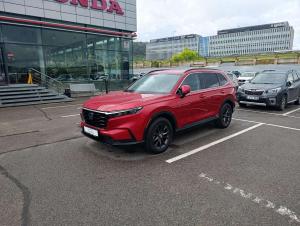 Red Honda CR-V 2025 in Vilnius, with an engine capacity of 1.99 L and mileage of 56 thousand km for 40990 €, photo  on AUTOMOTO.COM.LV