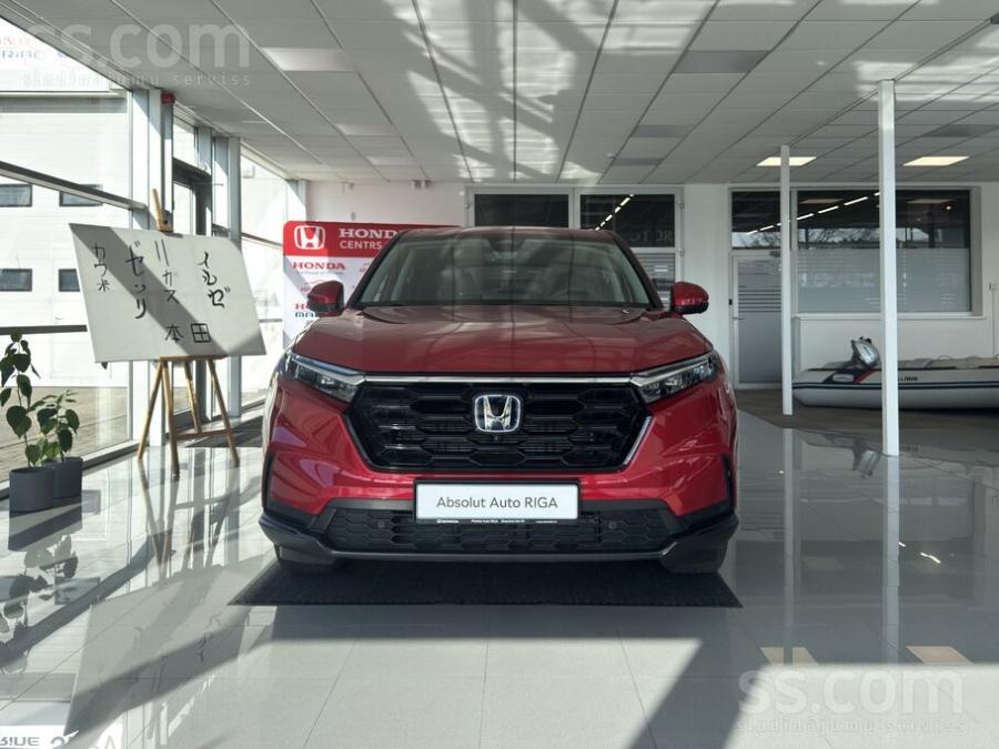 Red Honda CR-V 2025 in Riga, with an engine capacity of 2.00 L and mileage of 25 thousand km for 44900 €, photo 3 on AUTOMOTO.COM.LV
