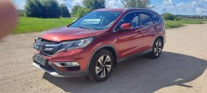 Sarkans Honda CR-V 2015 Šauļi, ar dzinēja tilpumu 1.60 L un nobraukumu 154 tūkst. km par 5950 €, foto  vietnē AUTOMOTO.COM.LV