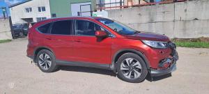 Red Honda CR-V 2015 in Siauliai, with an engine capacity of 1.60 L and mileage of 154 thousand km for 5950 €, photo 4 on AUTOMOTO.COM.LV