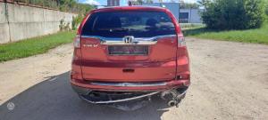 Red Honda CR-V 2015 in Siauliai, with an engine capacity of 1.60 L and mileage of 154 thousand km for 5950 €, photo 6 on AUTOMOTO.COM.LV