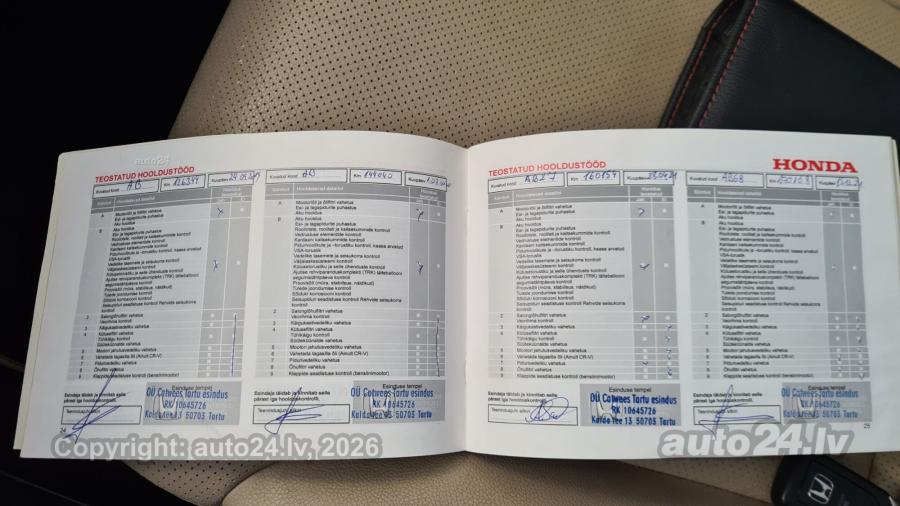 Хонда СРВ 2015 в Тарту, объемом двигателя 2.00 л и пробегом 208 тыс. км за 13900 €, фото 23 на AUTOMOTO.COM.LV