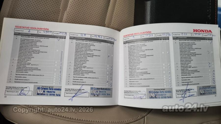 Хонда СРВ 2018 в Тарту, объемом двигателя 1.50 л и пробегом 125 тыс. км за 23500 €, фото 25 на AUTOMOTO.COM.LV