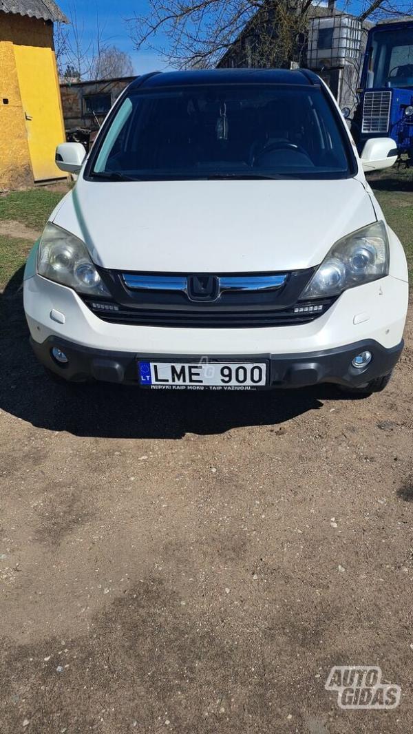 Balts Honda CR-V 2008 Viļņa, ar dzinēja tilpumu 2.20 L un nobraukumu 306 tūkst. km par 4500 €, foto 1 vietnē AUTOMOTO.COM.LV