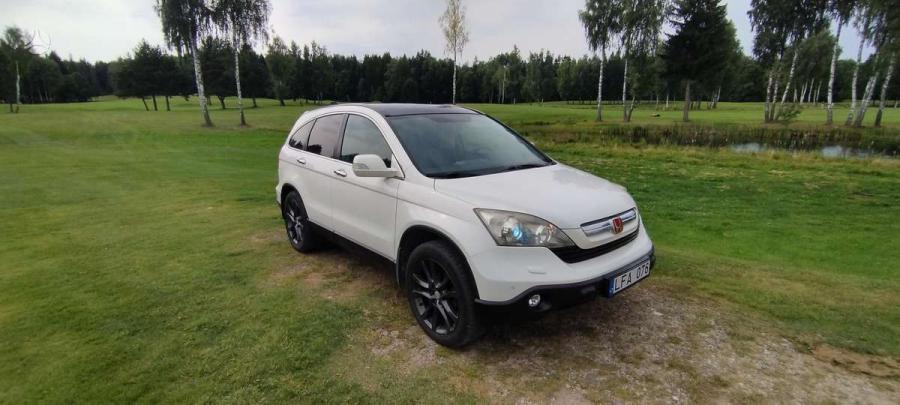 Balts Honda CR-V 2008 Viļņa, ar dzinēja tilpumu 2.20 L un nobraukumu 352 tūkst. km par 6500 €, foto 1 vietnē AUTOMOTO.COM.LV