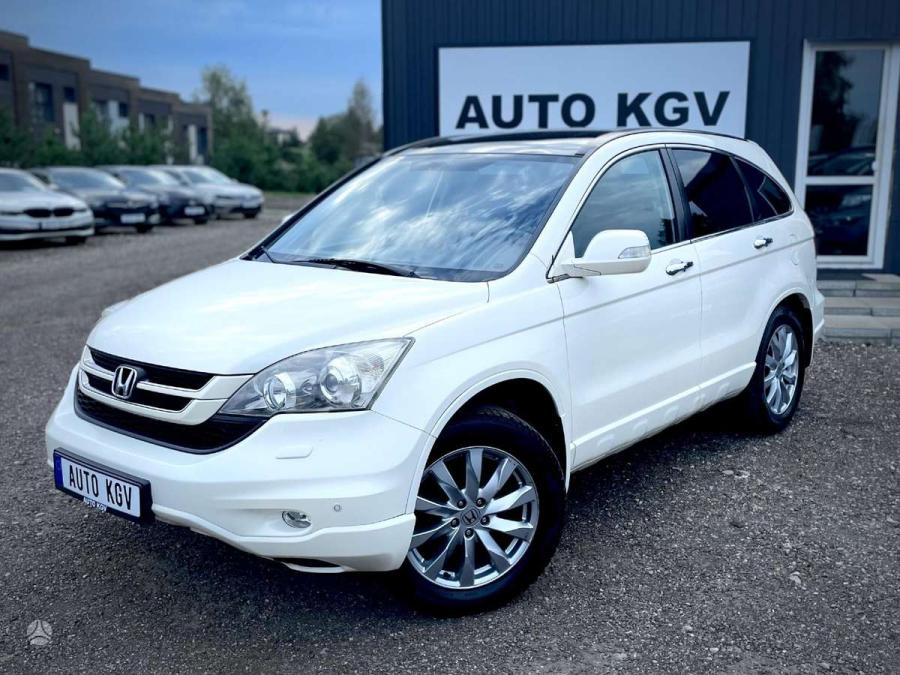 Balts Honda CR-V 2010 Viļņa, ar dzinēja tilpumu 2.20 L un nobraukumu 274 tūkst. km par 7499 €, foto 1 vietnē AUTOMOTO.COM.LV