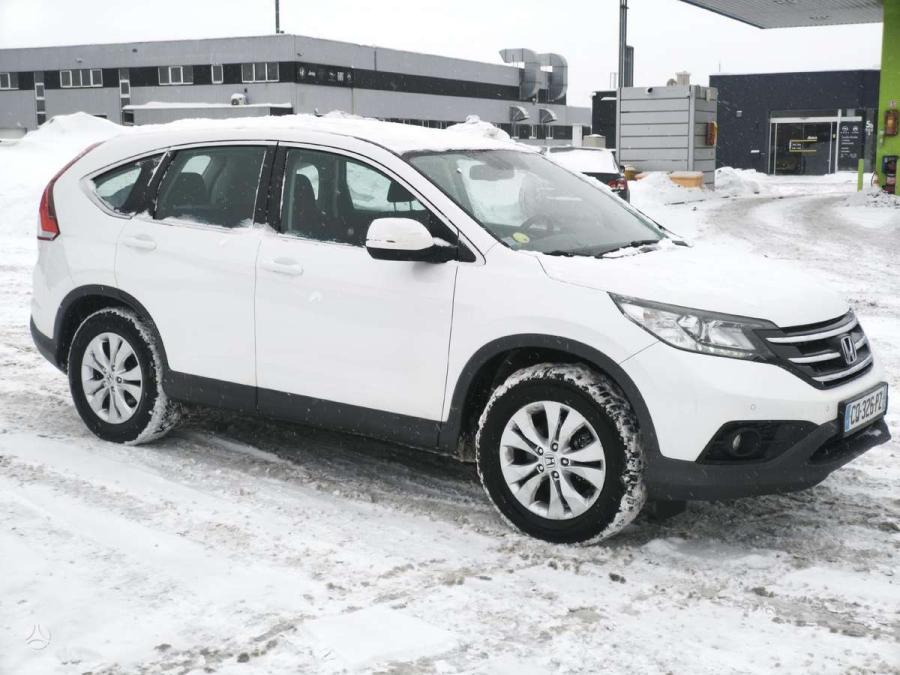 Balts Honda CR-V 2013 Klaipėda, ar dzinēja tilpumu 2.20 L un nobraukumu 265 tūkst. km par 9350 €, foto 5 vietnē AUTOMOTO.COM.LV