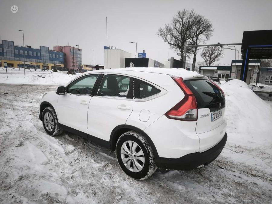 Balts Honda CR-V 2013 Klaipėda, ar dzinēja tilpumu 2.20 L un nobraukumu 265 tūkst. km par 9350 €, foto 6 vietnē AUTOMOTO.COM.LV