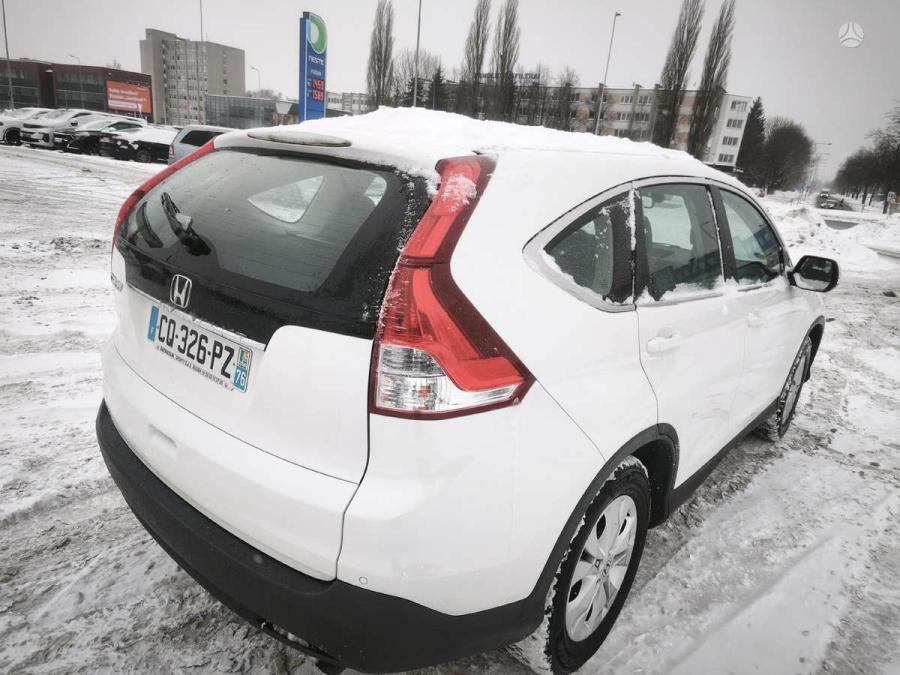 Balts Honda CR-V 2013 Klaipėda, ar dzinēja tilpumu 2.20 L un nobraukumu 265 tūkst. km par 9350 €, foto 9 vietnē AUTOMOTO.COM.LV