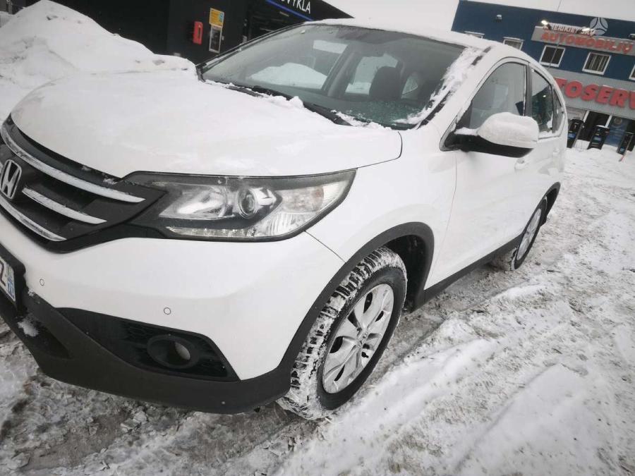 Balts Honda CR-V 2013 Klaipėda, ar dzinēja tilpumu 2.20 L un nobraukumu 265 tūkst. km par 9350 €, foto 16 vietnē AUTOMOTO.COM.LV
