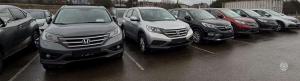 White Honda CR-V 2014 in Vilnius, with an engine capacity of 2.20 L and mileage of 240 thousand km for 10999 €, photo 12 on AUTOMOTO.COM.LV