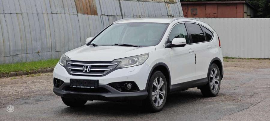 Balts Honda CR-V 2014 Utena, ar dzinēja tilpumu 1.60 L un nobraukumu 289 tūkst. km par 8650 €, foto 1 vietnē AUTOMOTO.COM.LV