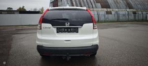 White Honda CR-V 2014 in Utena, with an engine capacity of 1.60 L and mileage of 289 thousand km for 7990 €, photo 5 on AUTOMOTO.COM.LV
