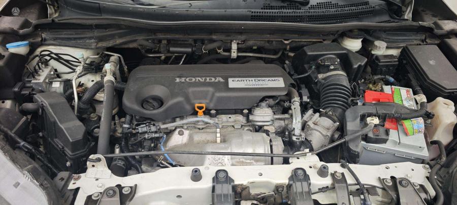 White Honda CR-V 2014 in Utena, with an engine capacity of 1.60 L and mileage of 289 thousand km for 7990 €, photo 23 on AUTOMOTO.COM.LV