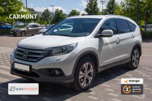 White Honda CR-V 2015 in Vilnius, with an engine capacity of 2.20 L and mileage of 171 thousand km for 12750 €, photo  on AUTOMOTO.COM.LV