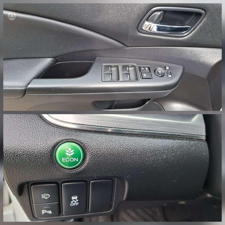 White Honda CR-V 2015 in Kaunas, with an engine capacity of 1.60 L and mileage of 245 thousand km for 11050 €, photo 13 on AUTOMOTO.COM.LV