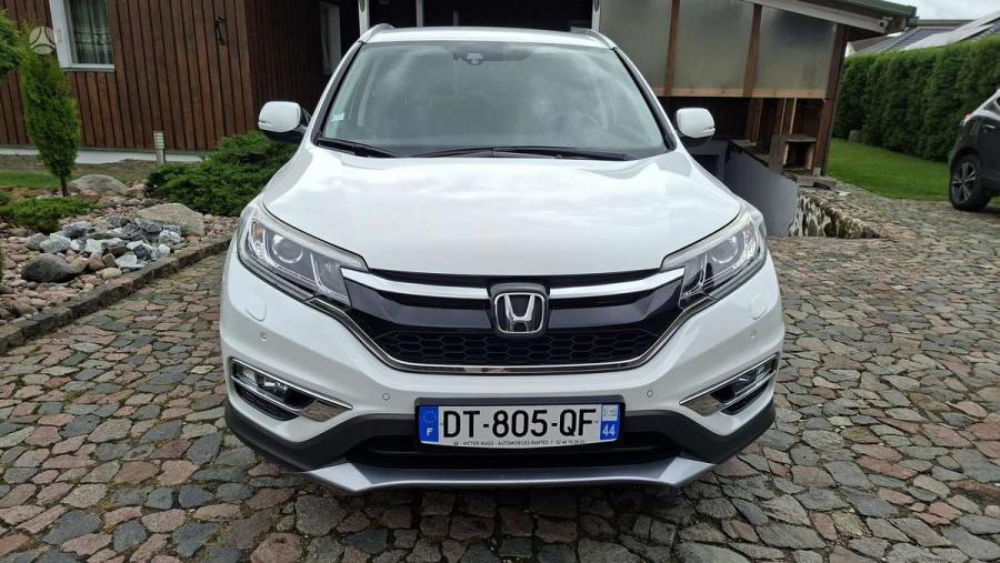 White Honda CR-V 2015 in Kaunas, with an engine capacity of 1.60 L and mileage of 245 thousand km for 11050 €, photo 40 on AUTOMOTO.COM.LV