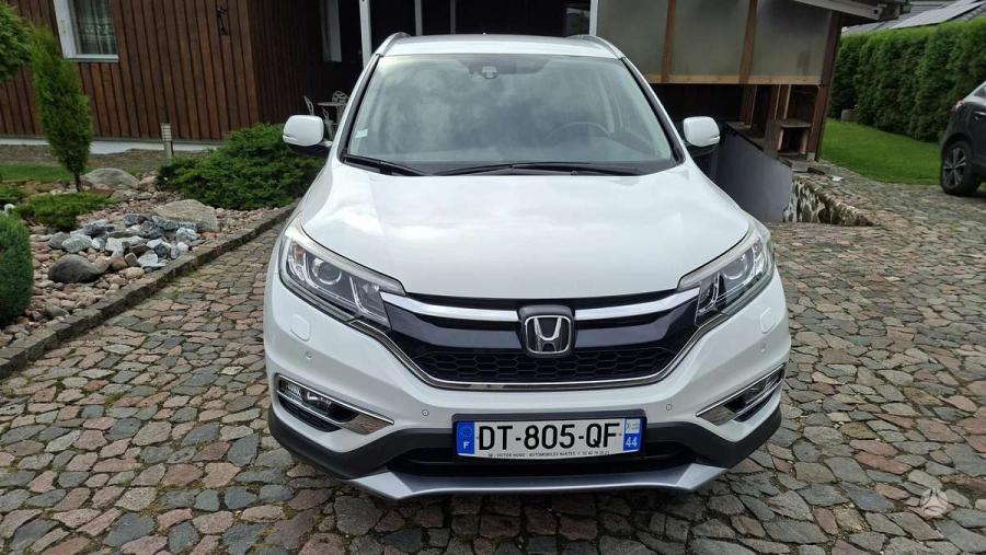 Balts Honda CR-V 2015 Kauņa, ar dzinēja tilpumu 1.60 L un nobraukumu 245 tūkst. km par 11050 €, foto 54 vietnē AUTOMOTO.COM.LV