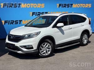 Balts Honda CR-V 2016 Rīga, ar dzinēja tilpumu 1.60 L un nobraukumu 145 tūkst. km par 13650 €, foto  vietnē AUTOMOTO.COM.LV