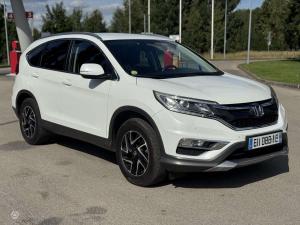 Balts Honda CR-V 2016 Tauragė, ar dzinēja tilpumu 1.60 L un nobraukumu 166 tūkst. km par 12800 €, foto  vietnē AUTOMOTO.COM.LV