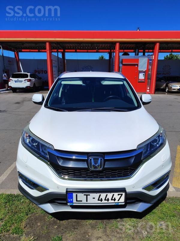 Balts Honda CR-V 2016 Rīga, ar dzinēja tilpumu 1.60 L un nobraukumu 192 tūkst. km par 13700 €, foto 10 vietnē AUTOMOTO.COM.LV