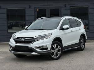 White Honda CR-V 2017 in Jelgava, with an engine capacity of 1.60 L and mileage of 250 thousand km for 14950 €, photo 4 on AUTOMOTO.COM.LV