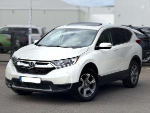 White Honda CR-V 2018 in Vilnius, with an engine capacity of 1.50 L and mileage of 195 thousand km for 15900 €, photo  on AUTOMOTO.COM.LV