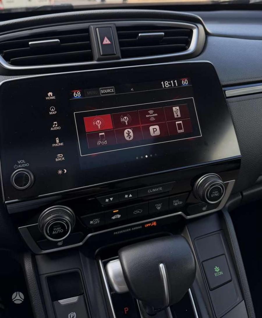 Balts Honda CR-V 2018 Viļņa, ar dzinēja tilpumu 1.50 L un nobraukumu 195 tūkst. km par 15900 €, foto 25 vietnē AUTOMOTO.COM.LV