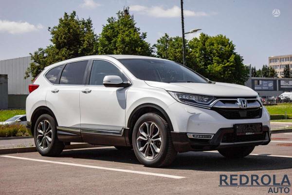 White Honda CR-V 2021 in Kaunas, with an engine capacity of 1.99 L and mileage of 118 thousand km for 24200 €, photo 3 on AUTOMOTO.COM.LV