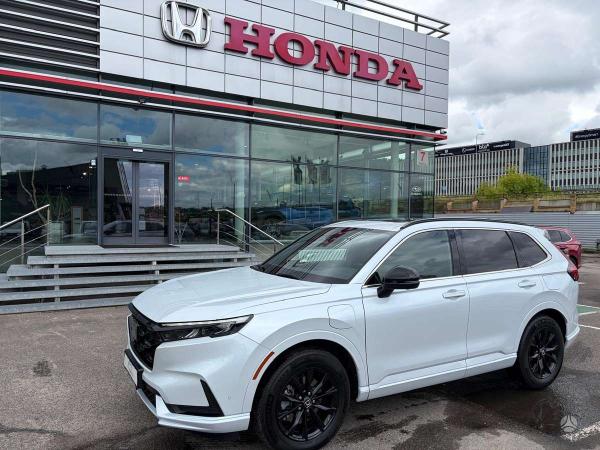 White Honda CR-V 2025 in Vilnius, with an engine capacity of 1.99 L and mileage of 45 thousand km for 41990 €, photo 1 on AUTOMOTO.COM.LV