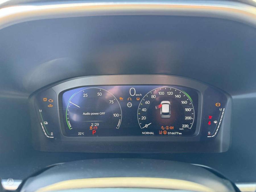White Honda CR-V 2025 in Panevezys, with an engine capacity of 1.99 L and mileage of 17 thousand km for 26200 €, photo 24 on AUTOMOTO.COM.LV