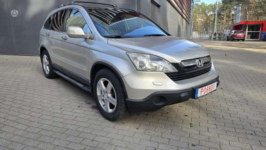 Yellow Honda CR-V 2007 in Alytus, with an engine capacity of 2.00 L and mileage of 282 thousand km for 4850 €, photo 13 on AUTOMOTO.COM.LV