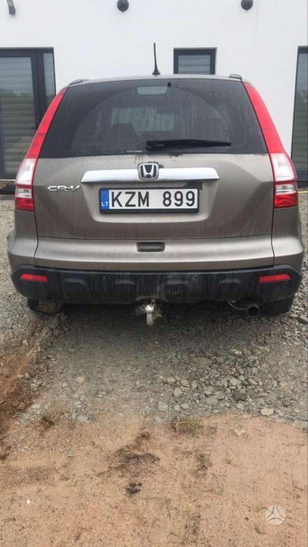 Dzeltens Honda CR-V 2007 Viļņa, ar dzinēja tilpumu 2.00 L un nobraukumu 250 tūkst. km par 2500 €, foto 2 vietnē AUTOMOTO.COM.LV