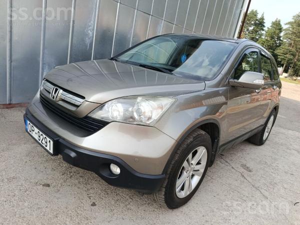 Yellow Honda CR-V 2008 in Riga, with an engine capacity of 2.20 L and mileage of 280 thousand km for 3500 €, photo 1 on AUTOMOTO.COM.LV