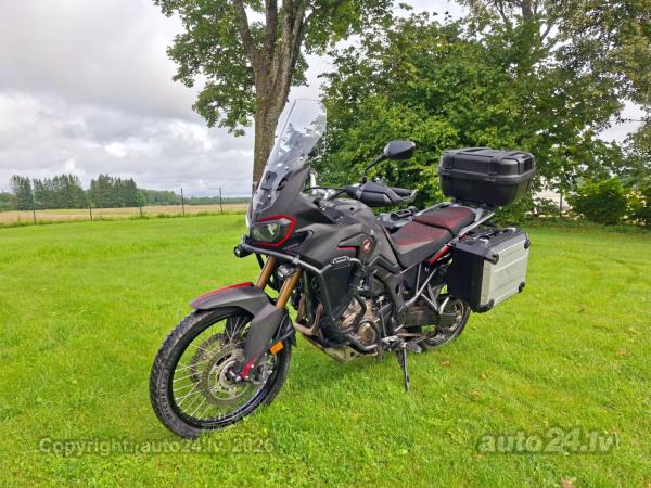 Black Honda CRF 1000 2019 in Tallinn, with an engine capacity of 1.00 L and mileage of 54 thousand km for 9900 €, photo 1 on AUTOMOTO.COM.LV