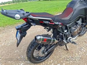Black Honda CRF 1000 2019 in Tallinn, with an engine capacity of 1.00 L and mileage of 54 thousand km for 9900 €, photo 20 on AUTOMOTO.COM.LV