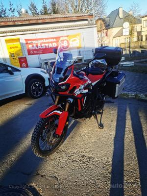 Black Honda CRF 1000 2019 in Tallinn, with an engine capacity of 1.00 L and mileage of 54 thousand km for 9900 €, photo 21 on AUTOMOTO.COM.LV