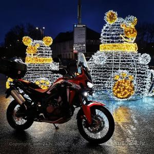 Black Honda CRF 1000 2019 in Tallinn, with an engine capacity of 1.00 L and mileage of 54 thousand km for 9900 €, photo 22 on AUTOMOTO.COM.LV