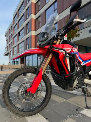 Черный Хонда CRF 300 2024 в Таллин, объемом двигателя 0.29 л и пробегом 7 тыс. км за 6900 €, фото  на AUTOMOTO.COM.LV