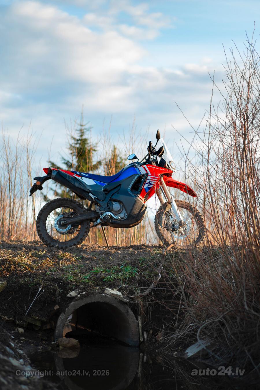 Черный Хонда CRF 300 2025 в Пайде, объемом двигателя 0.29 л и пробегом 3 тыс. км за 5700 €, фото 5 на AUTOMOTO.COM.LV