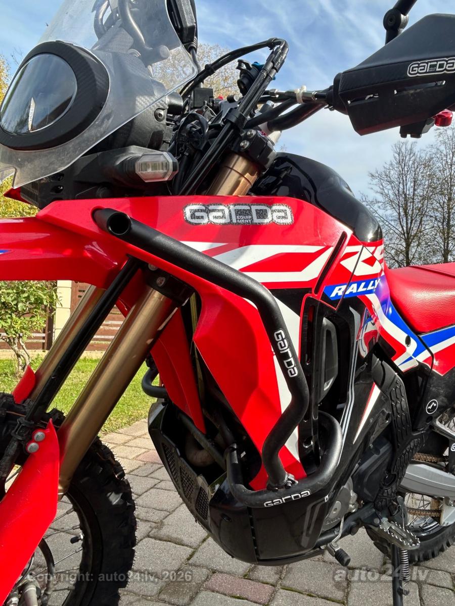 Sarkans Honda CRF 300 2024 Valmiera, ar dzinēja tilpumu 0.29 L un nobraukumu 10 tūkst. km par 5500 €, foto 6 vietnē AUTOMOTO.COM.LV