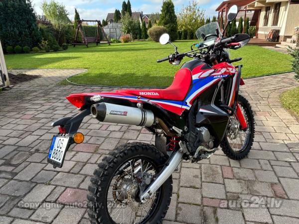 Sarkans Honda CRF 300 2024 Valmiera, ar dzinēja tilpumu 0.29 L un nobraukumu 10 tūkst. km par 5500 €, foto 9 vietnē AUTOMOTO.COM.LV