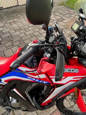 Sarkans Honda CRF 300 2024 Valmiera, ar dzinēja tilpumu 0.29 L un nobraukumu 10 tūkst. km par 5500 €, foto 10 vietnē AUTOMOTO.COM.LV