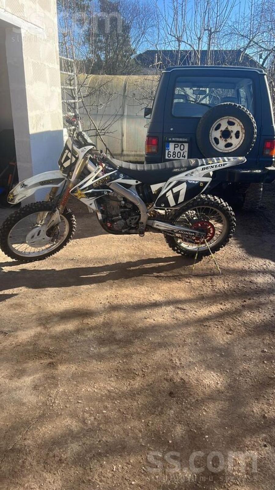Honda CRF 450 2008 Valmiera, ar dzinēja tilpumu 0.45 L un nobraukumu 0 tūkst. km par 1700 €, foto 1 vietnē AUTOMOTO.COM.LV
