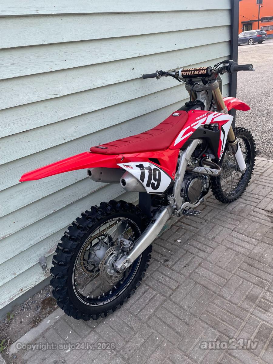 Honda CRF 450 2018 Tallina, ar dzinēja tilpumu 0.00 L un nobraukumu 123 tūkst. km par 3200 €, foto 5 vietnē AUTOMOTO.COM.LV