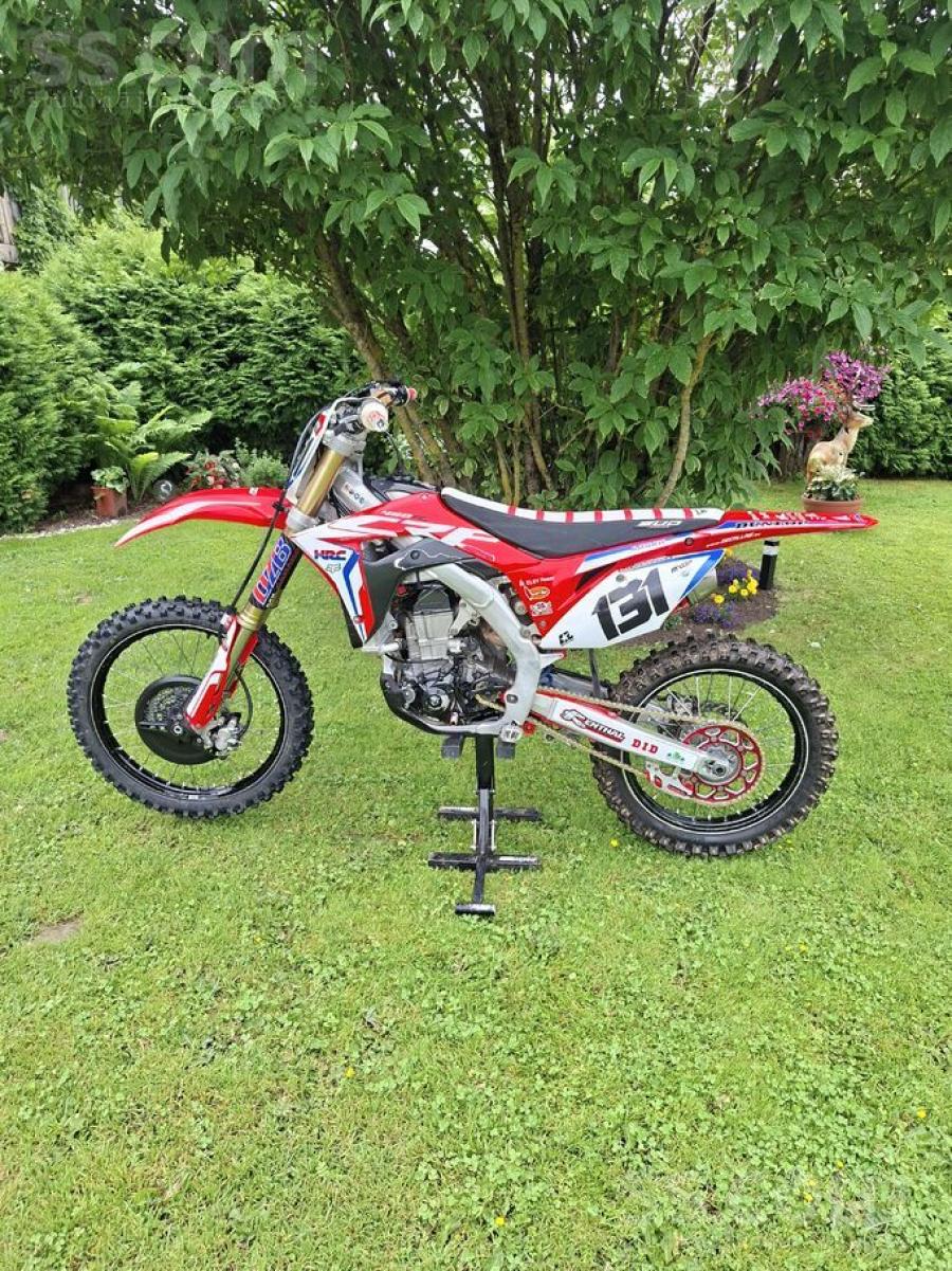 Honda CRF 450 2019 in Valka, with an engine capacity of 0.45 L and mileage of 0 thousand km for 3100 €, photo 4 on AUTOMOTO.COM.LV