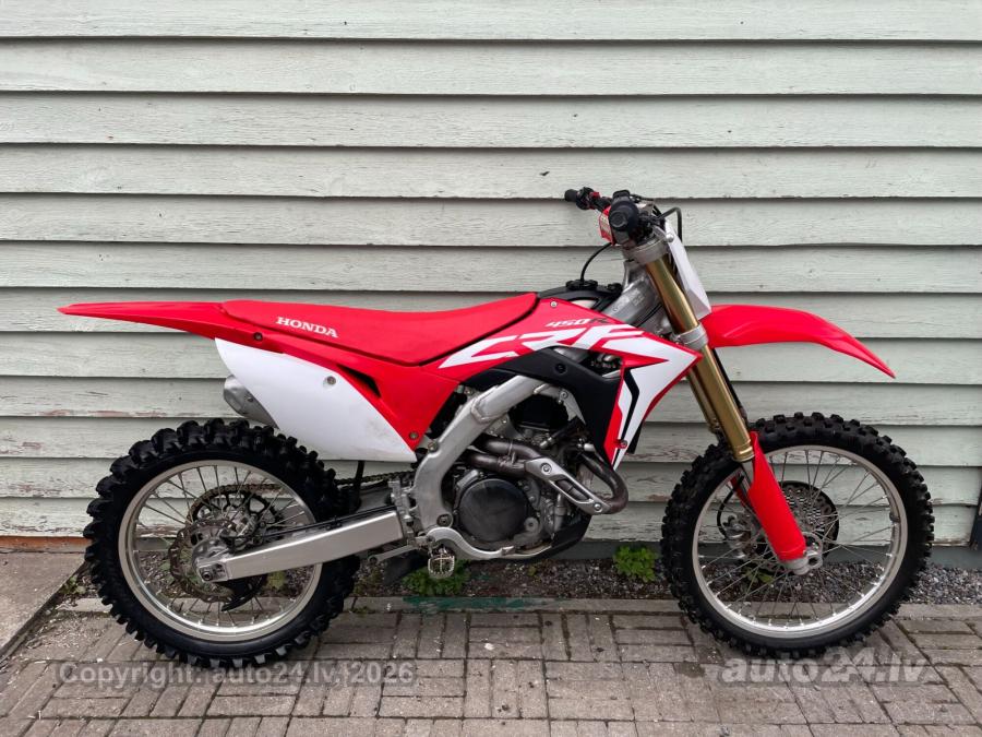 Honda CRF 450 2019 in Tallinn, with an engine capacity of 0.00 L and mileage of 0 thousand km for 3600 €, photo 1 on AUTOMOTO.COM.LV