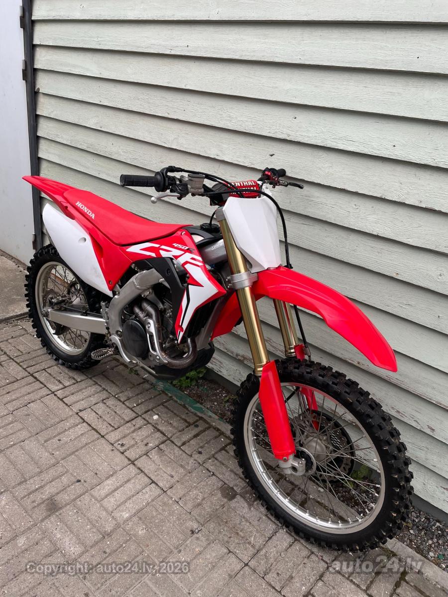 Honda CRF 450 2019 in Tallinn, with an engine capacity of 0.00 L and mileage of 0 thousand km for 3600 €, photo 4 on AUTOMOTO.COM.LV