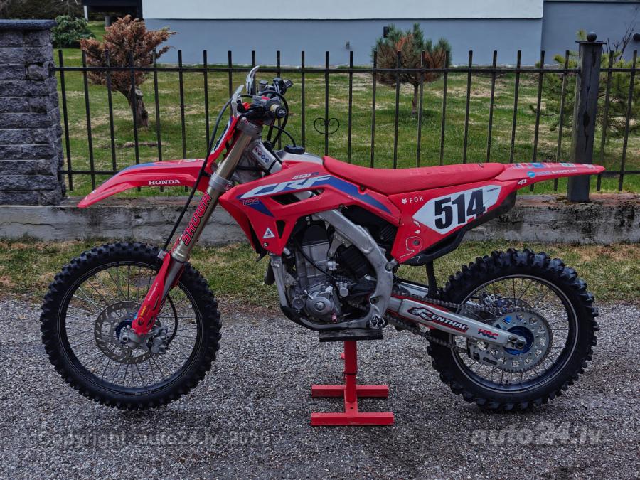 Хонда CRF 450 2021 в Таллин, объемом двигателя 0.00 л и пробегом 91 тыс. км за 4100 €, фото 6 на AUTOMOTO.COM.LV