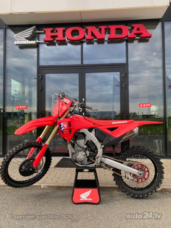 Honda CRF 450 2026 in Tallinn, with an engine capacity of 0.45 L and mileage of 0 thousand km for 5500 €, photo 1 on AUTOMOTO.COM.LV